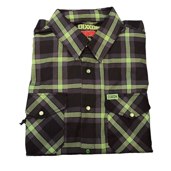 DIXXON | Shirts | New With Tag Dixxon Flannel Company Mens Snap Button ...